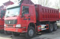 China Tipper Dump Truck SINOTRUK HOWO 10 wheels loading capacity 25-40tons 10-25CBM for sale