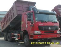 China Tipper Dump Truck SINOTRUK HOWO 10 wheels loading capacity 25-40tons 10-25CBM for sale