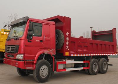 China Tipper Dump Truck SINOTRUK HOWO 10 wheels 371HP  load 25-40tons Sand or Stones for sale