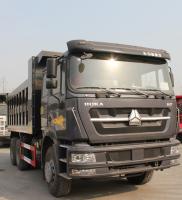 China Tipper Dump Truck SINOTRUK HOWO 10 wheels 371HP  load 25-40tons Sand or Stones for sale