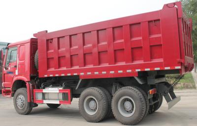 China Tipper Dump Truck SINOTRUK HOWO 10 wheels 371HP  load 25-40tons 10-25CBM goods for sale