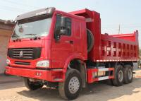 China Tipper Dump Truck SINOTRUK HOWO load 25-40tons 371HP 6X4 10 wheels 10-25CBM for sale