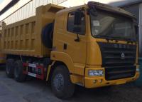 China Tipper Dump Truck SINOTRUK HOWO load 25-40tons 371HP 6X4 10 wheels 10-25CBM for sale