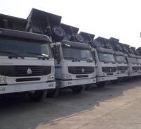 China Tipper Dump Truck SINOTRUK HOWO  25tons 371HP 10wheels LHD 10-25CBM ZZ3257N3647A for sale
