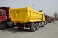 China Tipper Dump Truck SINOTRUK HOWO  25tons 371HP 6X4 LHD 10-25CBM ZZ3257N3847A for sale