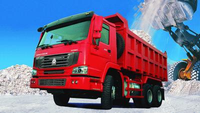 China Tipper Dump Truck SINOTRUK HOWO 371HP 6X4 25tons 10-25CBM LHD ZZ3257N3847A for sale
