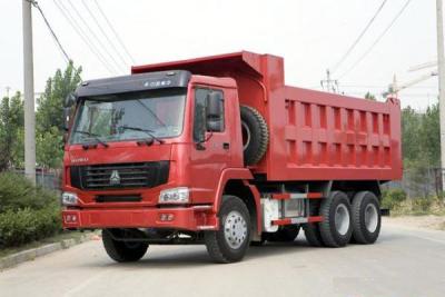 China Tipper Dump Truck SINOTRUK HOWO 6X4 LHD 371HP 25-40tons 10-25CBM  ZZ3257N3447A1 for sale