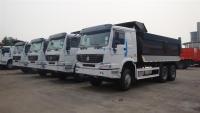 China Tipper Dump Truck SINOTRUK HOWO 10wheels LHD 371HP 25tons 10-25CBM  ZZ3257N3847A for sale