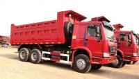 China SINOTRUK HOWO  Dump Truck 290HP 10Wheels LHD 25-40tons 10-25CBM  ZZ3257M2947A for sale