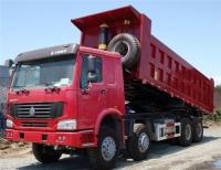 China SINOTRUK HOWO Tipper Dump Truck 371HP 8X4 LHD 31tons 20-30CBM  ZZ3317N3867W for sale