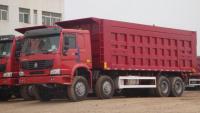 China SINOTRUK HOWO Tipper Dump Truck 371HP 8X4 LHD 31tons 20-30CBM  ZZ3317N3867W for sale