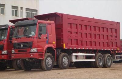 China SINOTRUK HOWO Tipper Dump Truck 371HP 8X4 LHD 31-60tons 20-30CBM  ZZ3317N3867W for sale