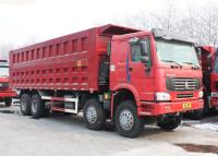 China SINOTRUK HOWO Tipper Dump Truck 371HP 8X4 LHD 31-60tons 20-30CBM  ZZ3317N3867W for sale