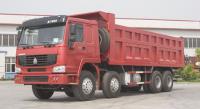 China SINOTRUK HOWO Tipper Dump Truck 371HP 8X4 LHD 31tons 20-30CBM  ZZ3317N3867W for sale