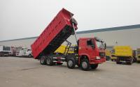 China SINOTRUK HOWO Tipper Dump Truck 371HP 8X4 LHD 31tons 20-30CBM  ZZ3317N3567W for sale