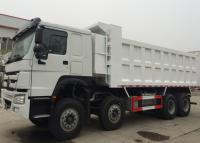 China SINOTRUK HOWO Tipper Dump Truck 371HP 8X4 LHD 31-60tons 20-30CBM  ZZ3317N3267W for sale