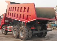 China 70 Mining Tipper Dump Truck , Euro 2 SINOTRUK HOWO 6x4 Dump Truck for sale