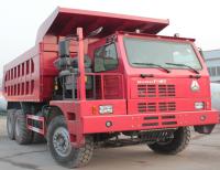 China 70 Mining Tipper Dump Truck , Euro 2 SINOTRUK HOWO 6x4 Dump Truck for sale