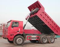 China Tipper Dump Truck SINOTRUK HOWO 70 Mining LHD 371HP 70tons ZZ5707S3640AJ for sale