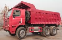 China Tipper Dump Truck SINOTRUK HOWO 70 Mining LHD 6X4 371HP 70tons ZZ5707S3840AJ for sale