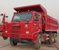 China Tipper Dump Truck SINOTRUK HOWO 70 Mining LHD 6X4 371HP 70tons ZZ5707S3840AJ for sale