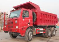 China 371HP Tipper Dump Truck / Automatic Tri Axle Dump Truck For  Mining for sale