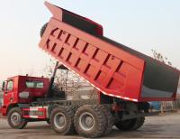 China 371HP Tipper Dump Truck / Automatic Tri Axle Dump Truck For  Mining for sale