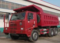 China Heavy Duty SINO HOWO Trucks / 10 Wheeler Dump Truck 371HP Low Fuel Consumption for sale