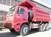 China 10 Wheels 70 Ton Dump Truck With Unilateral High Strength Skeleton Cab for sale