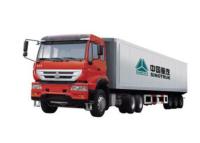 China Compact Structure Tractor Trailer Truck 6X4 Euro2 290HP ZZ4251M3241W for sale