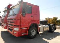 China Tractor Truck SINOTRUK HOWO LHD 4X2 Euro2 371HP ZZ4187S3511W for sale