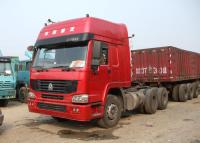 China Tractor Truck SINOTRUK HOWO LHD 6X4 Euro2 380HP ZZ4257S3241V for sale