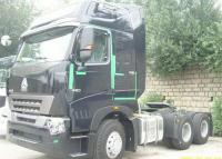 China Flat Roof Cab Tractor Truck For Trailer , 6x4 Tractor Unit Trailer Head for sale