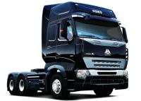 China SINOTRUK HOWO A7 Tractor Truck LHD 6×4 Euro 2 371HP with 9.726L Engine and 25000kg Gross Weight for sale