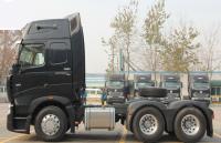 China SINOTRUK HOWO A7 Tractor Truck LHD 6×4 Euro 2 371HP with 9.726L Engine and 25000kg Gross Weight for sale