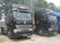 China 6X4 Euro2 380HP SINOTRUK HOWO A7 Tractor Dump Truck LHD  ZZ4257N3247N1B for sale