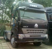 China A7 HOWO Tractor Truck LHD 6X4 Euro2 380 HP Two Berth ZZ4257N3247N1B for sale