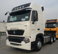 China SINOTRUK HOWO A7 Tractor Truck 6X4 LHD 420HP Euro2 with 25000kg Gross Weight and 102km/h Speed for sale