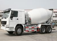 China Large Concrete Mixer Truck With High Strength Wear - Resistant Steel Plate Tank for sale