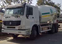 China Large Concrete Mixer Truck With High Strength Wear - Resistant Steel Plate Tank for sale