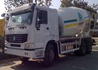 China Mobile Concrete Mixer Truck , 9CBM 290HP 6X4 LHD Ready Mix Concrete Trailer for sale