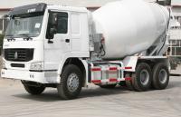 China Mobile Concrete Mixer Truck , 9CBM 290HP 6X4 LHD Ready Mix Concrete Trailer for sale