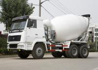 China Mobile Concrete Mixer Truck , 9CBM 290HP 6X4 LHD Ready Mix Concrete Trailer for sale