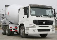China Mobile Concrete Mixer Truck , 9CBM 290HP 6X4 LHD Ready Mix Concrete Trailer for sale