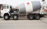 China SINOTRUK HOWO 14CBM Concrete Mixer Truck 8×4 Drive 371HP Engine for Construction Sites for sale