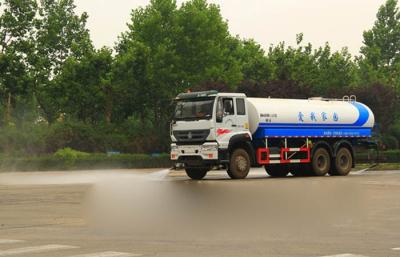 China SINOTRUK 20CBM Road Water Spray Truck with 290HP Engine and Air Conditioner for Mining and Urban Use for sale