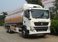 China SINOTRUK HOWO 15-20 CBM Oil Tank Truck 6×4 290HP for Edible Oil Transport for sale