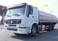 China Euro2 290HP 19CBM Diesel Oil Tank Truck 6×4 Gasoline Fuel Tank Trailer for sale