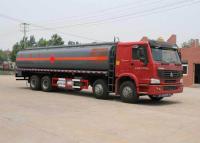 China SINOTRUK HOWO 25-30CBM Oil Tank Truck 8×4 336HP Engine for Edible Oil Transport for sale