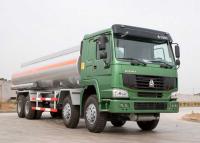 China 25 CBM 8X4 LHD Euro 2 336 HP rude Oil Storage Tank Trucks Approved ISO for sale